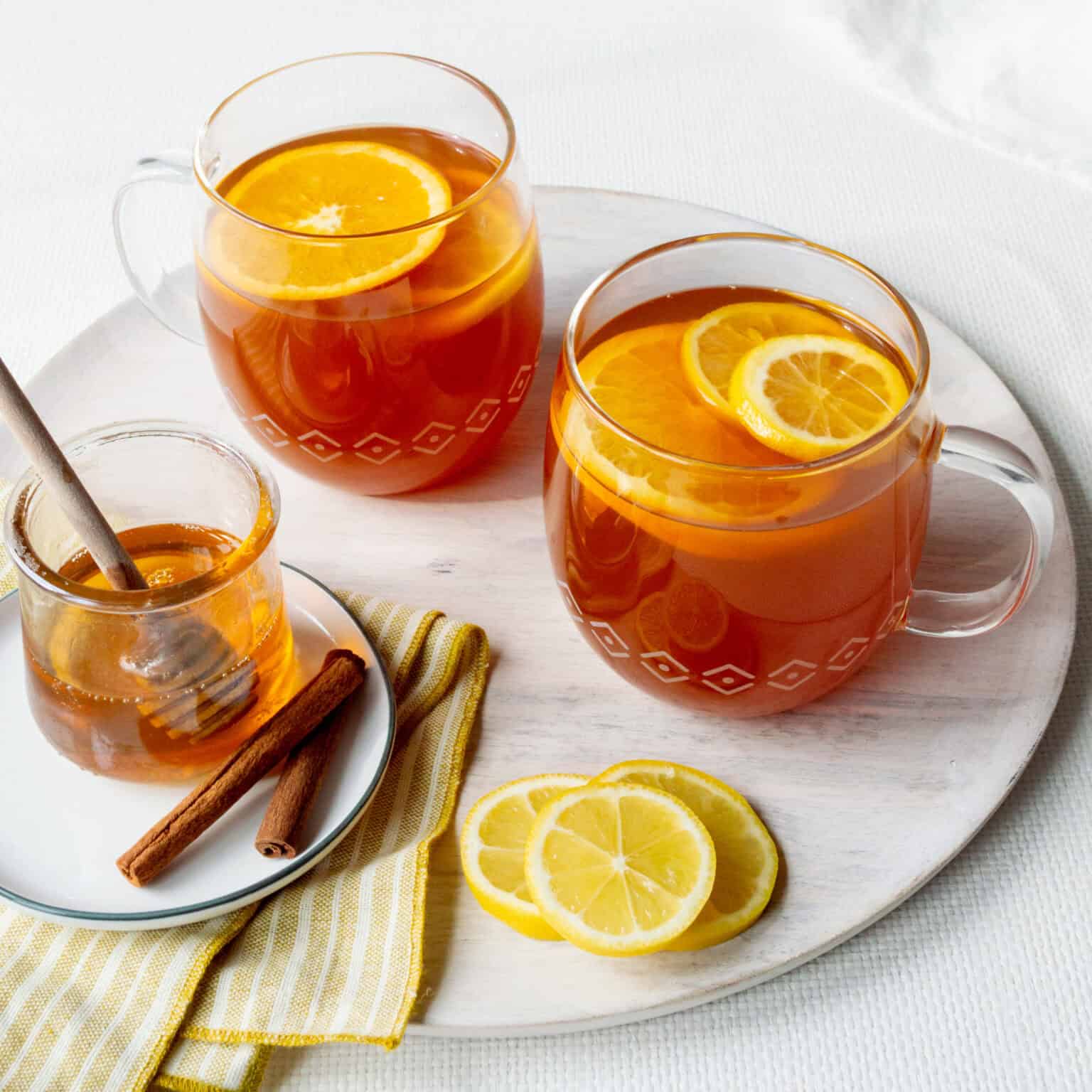 The Best Spiced Bourbon Black Tea Hot Toddy Recipe - Little Black Skillet