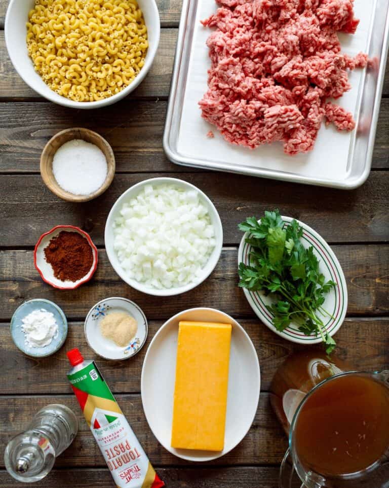 The Best Homemade Hamburger Helper (without milk) - Little Black Skillet