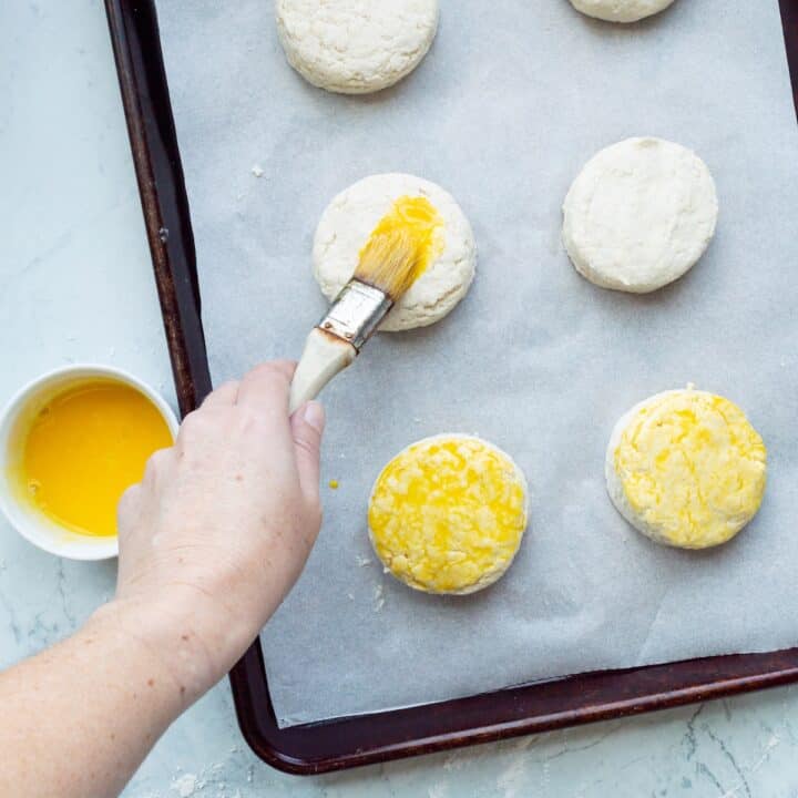 (Better Than Popeye's) Homemade Buttermilk Biscuits - Little Black Skillet